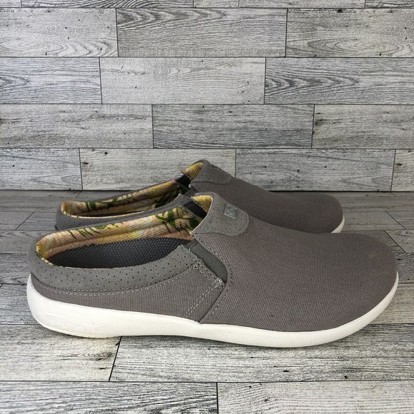 Spenco | Shoes | Spenco Orthotic Perforated Grey Siesta Mules Nuevo ...